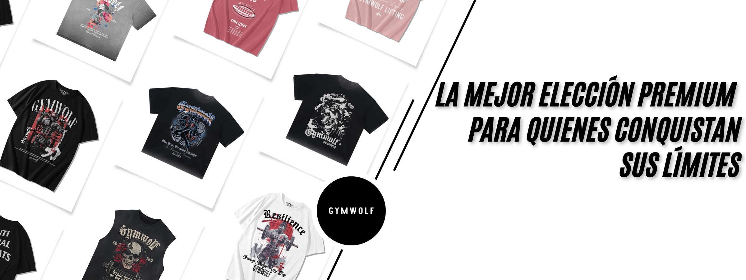 Gymwolf: Ropa Fitness Premium | Playeras, Tanks, Joggers, Hoodies Gym