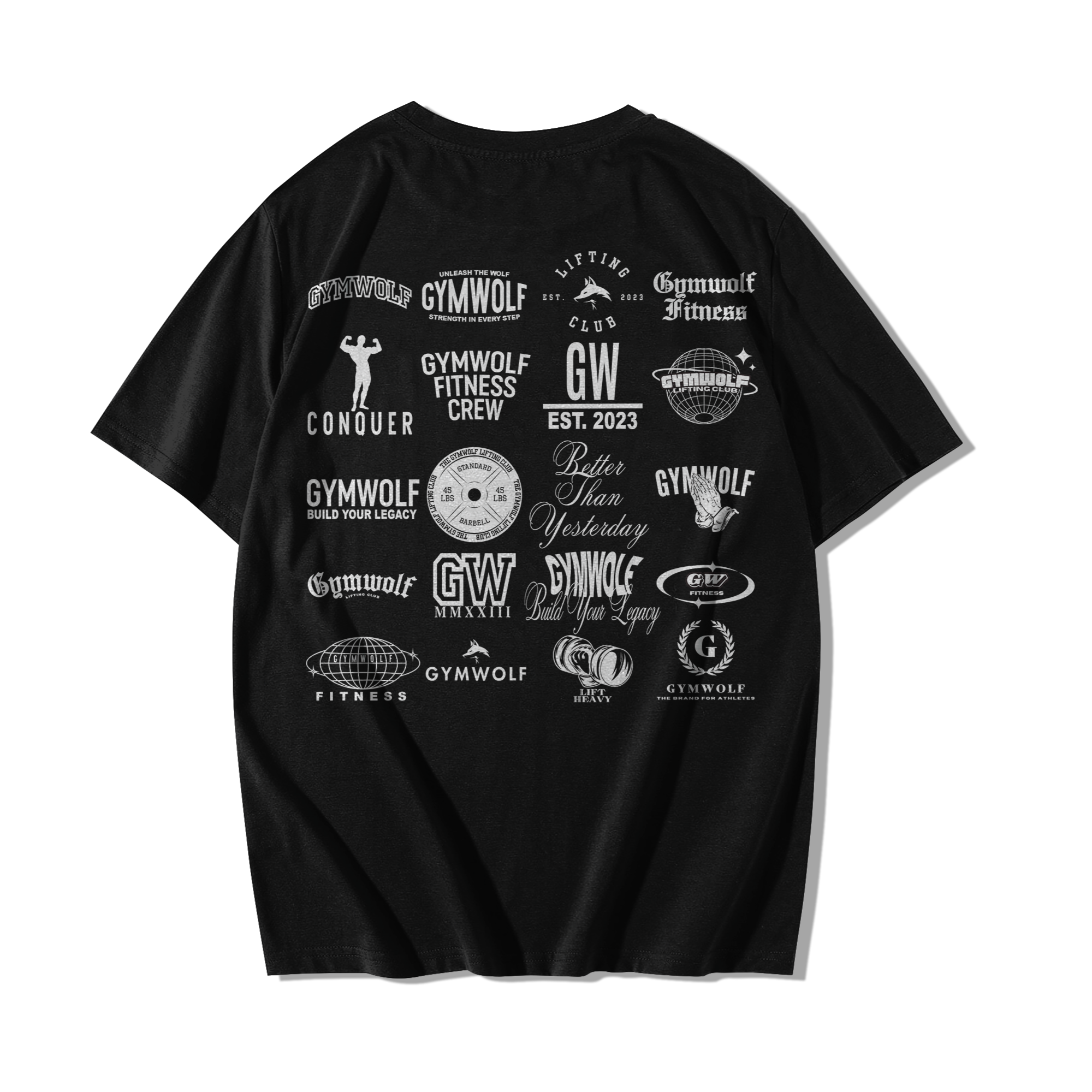 Playeras Oversize Gymwolf: Confort Premium para Gym y Streetwear – GYMWOLF
