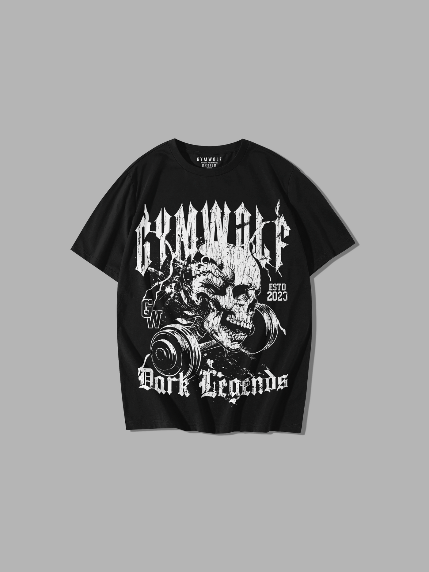 Playeras Oversize Gymwolf: Confort Premium para Gym y Streetwear