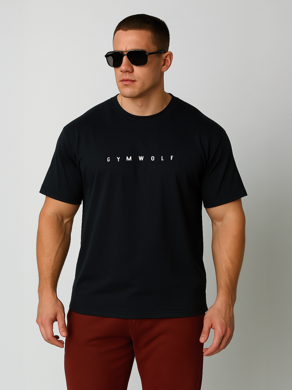 Playeras Oversize Gymwolf: Confort Premium para Gym y Streetwear